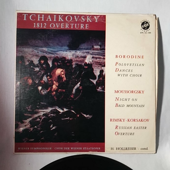 Vintage Ychaikovsky 1812 Overture Vinyl | Other | Vintage Tchaikovsky ...